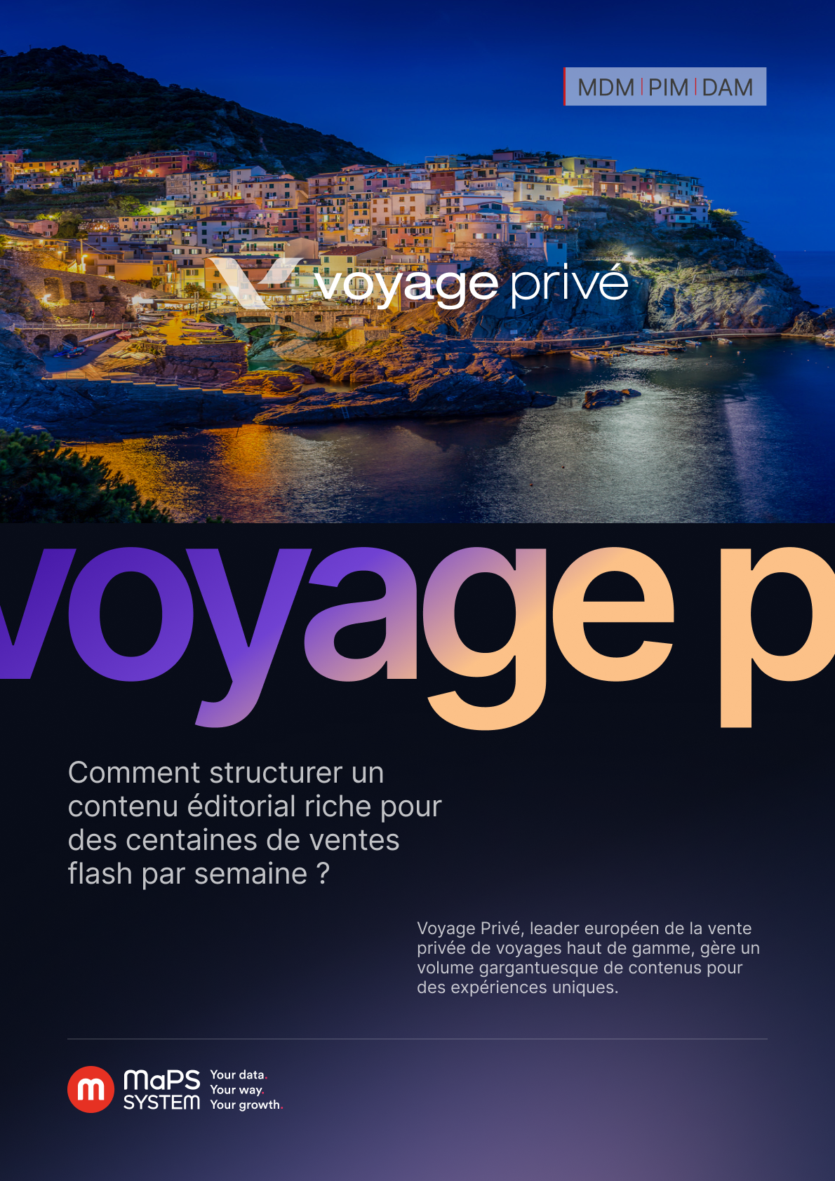 Étude de cas - Voyage Privé - MaPS System